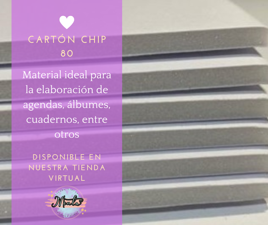 CARTÓN CHIP 80 TAMAÑO CARTA 23X29 CMS – Tienda Menta